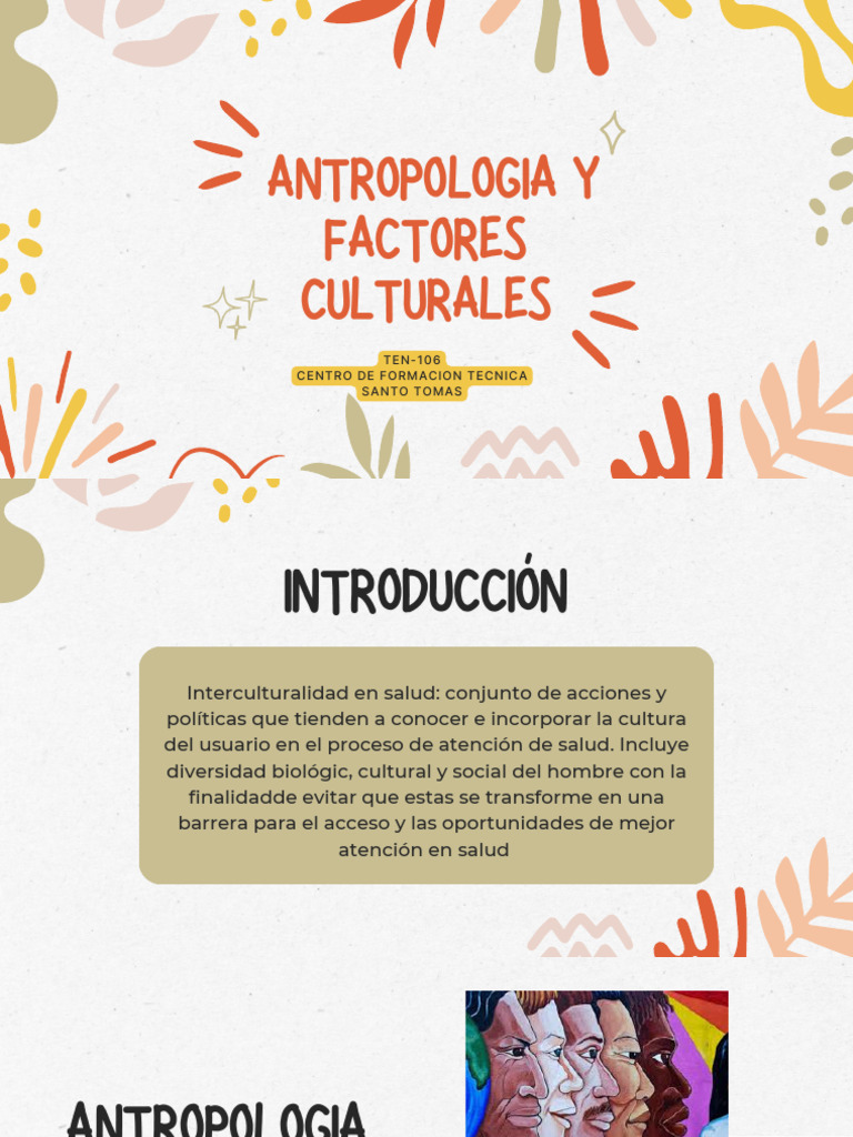 Antropologia y Factores Culturales | Descargar gratis PDF | Pueblos ...
