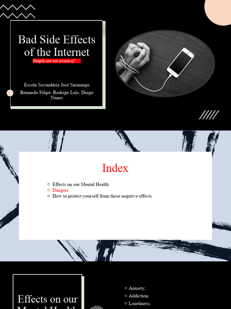 Negative Effects of Internet Use | PDF | Social Science | Self-Improvement