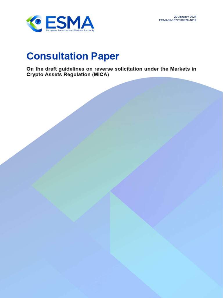 ESMA35-1872330276-1619 Consultation Paper On The Draft Guidelines On ...