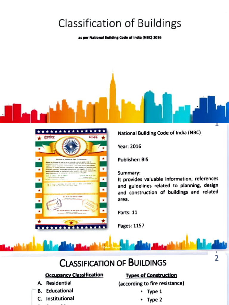 NBC Building Classification | Download Free PDF | Residential Buildings