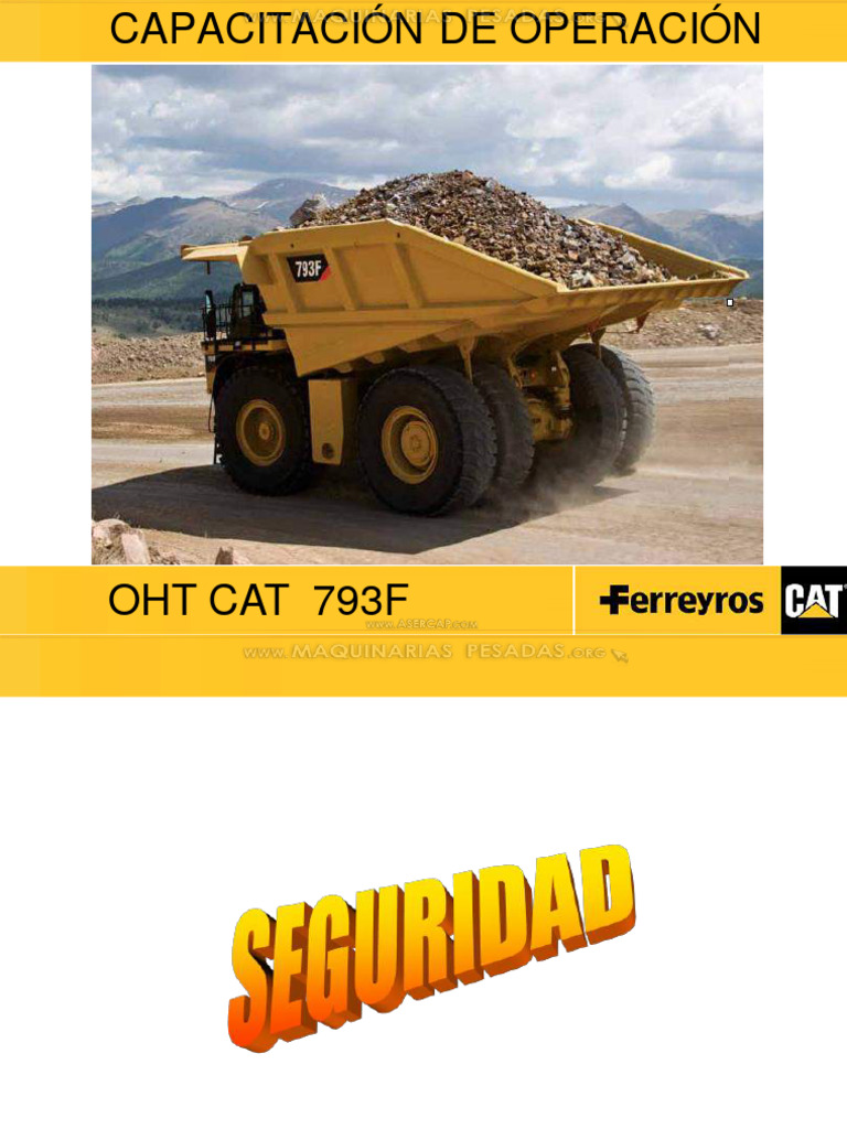 Capacitación en Seguridad para OHT 793F | PDF | Camión | Cambiar