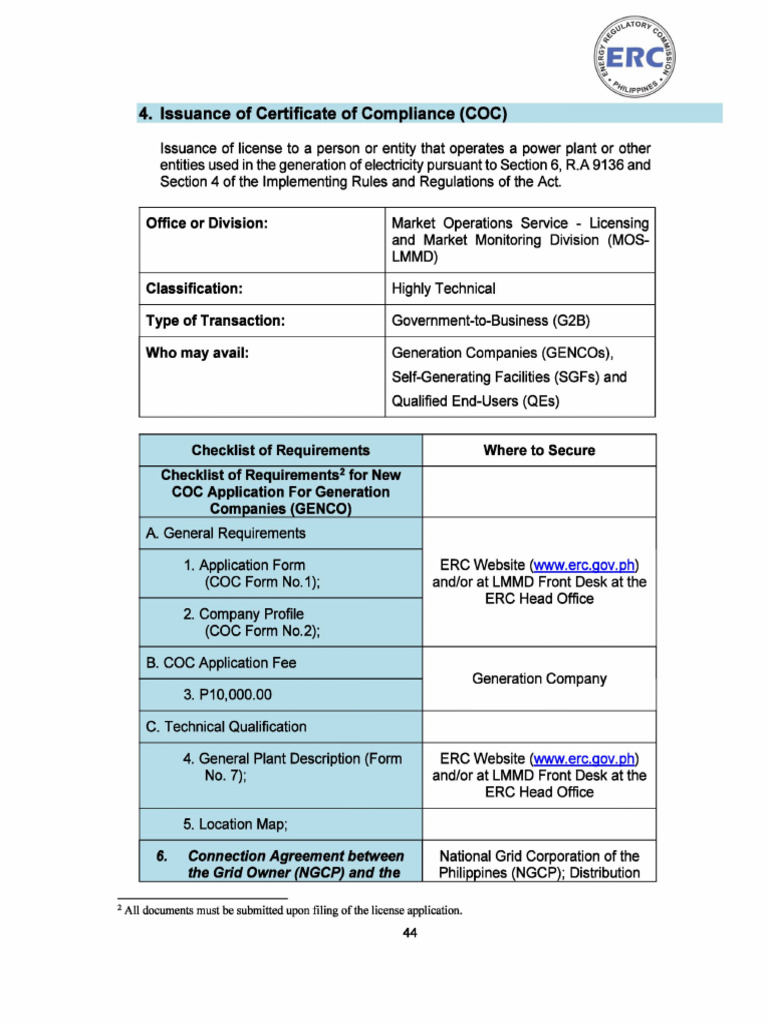 4)+Issuance+for+Certificate+of+Compliance+(COC)+p44 63 | PDF ...