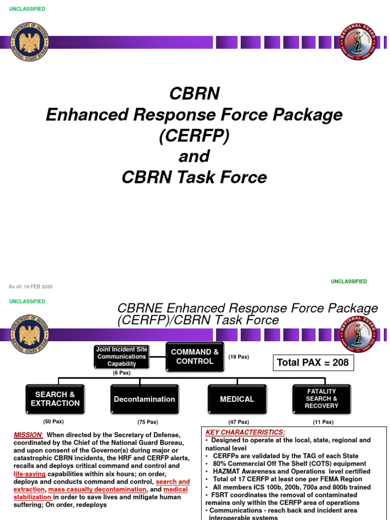 CERF_P | PDF | Cbrn Defense | Safety
