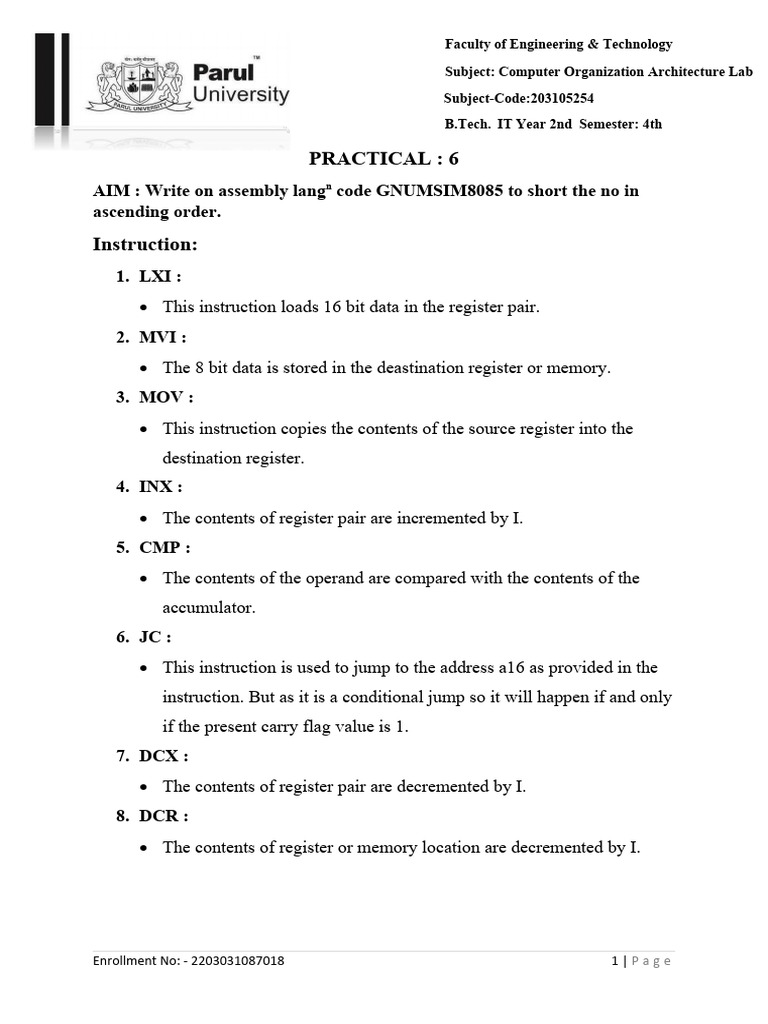 Practical 6 | PDF | Integrated Circuit | Office Equipment