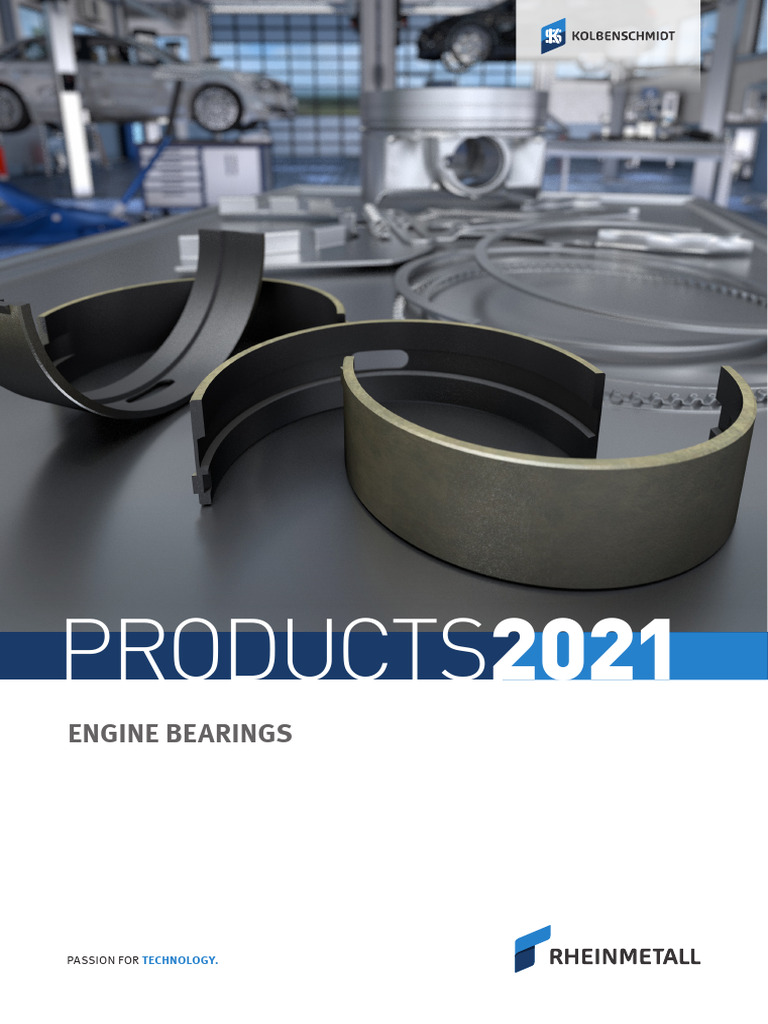 Engine Bearings Damage | PDF | Wear | Bearing (Mechanical)