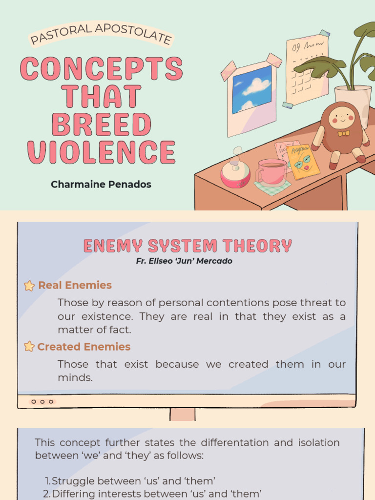 Pastoral Apostolate - Concepts That Breed Violence | PDF | Violence ...