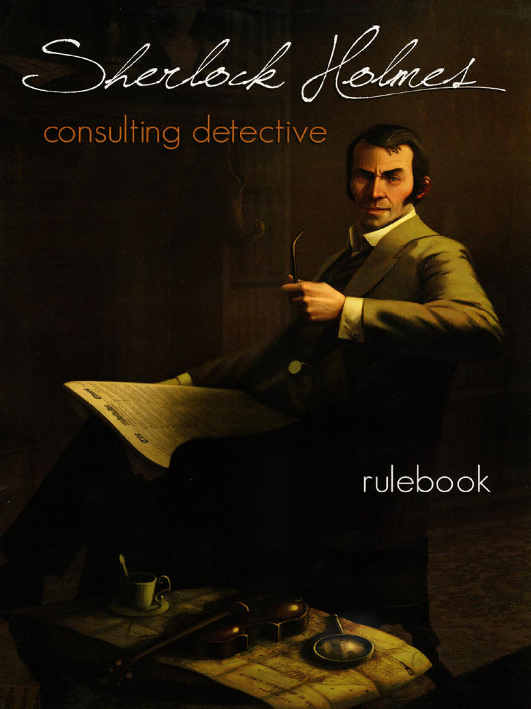 Sherlock Holmes Consulting Detective-Rulebook 1 | PDF | Minor Sherlock Holmes Characters ...