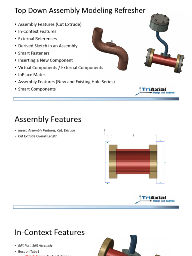 Top Down Assembly Modeling Guide | PDF