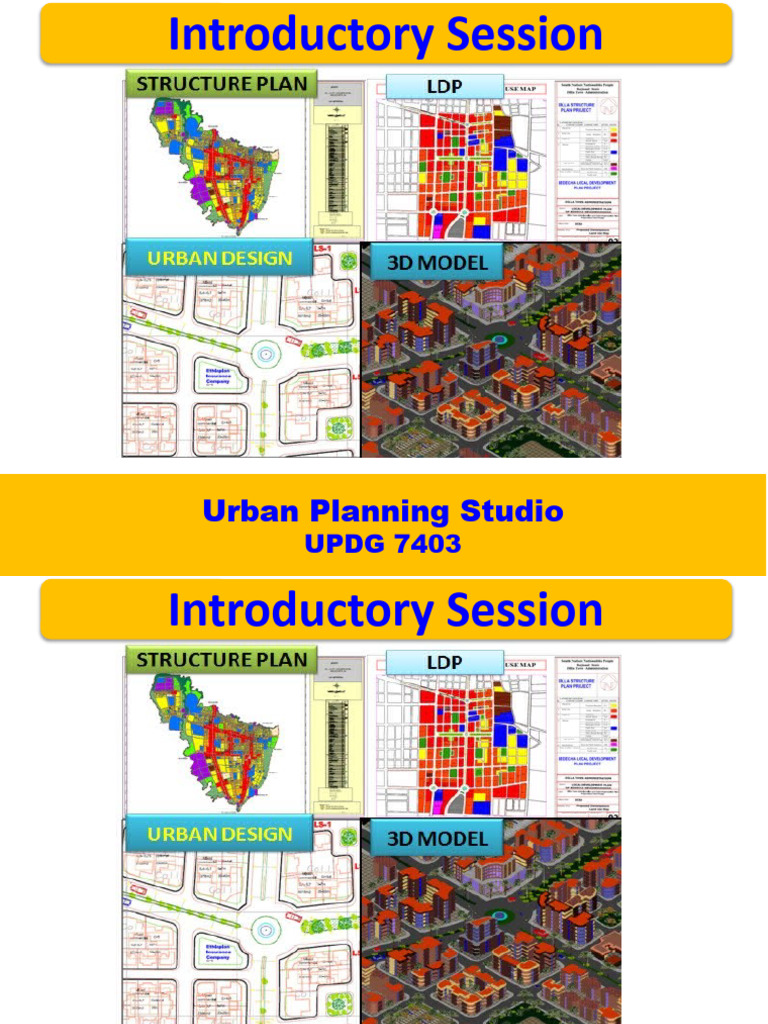 Urban Planning Studio Project Orientation | PDF | Urban Planning | Data