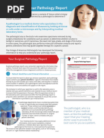 Sample Pathology Report | PDF | Pathology | Medicine