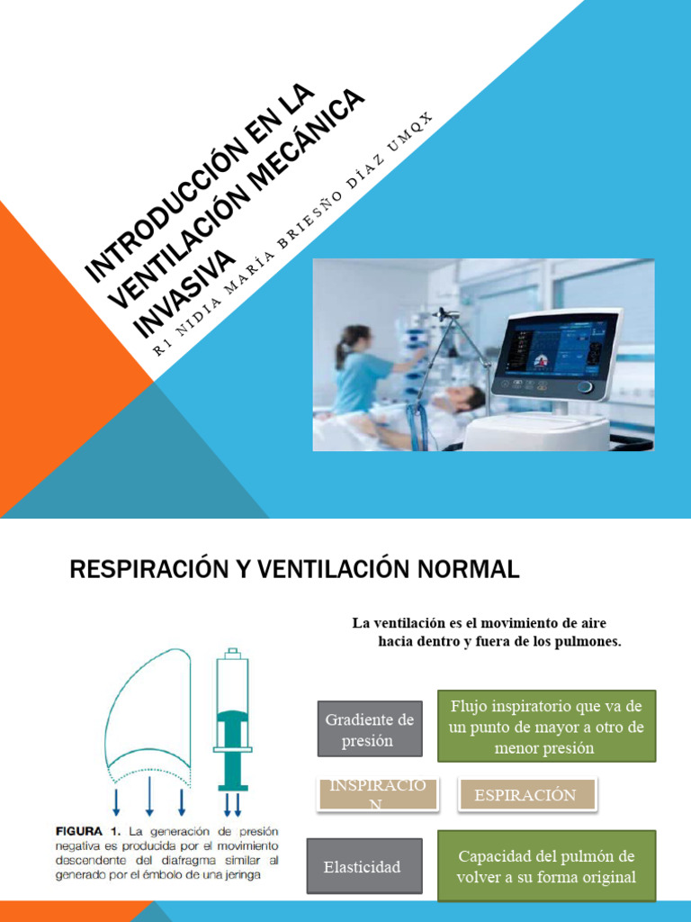 Introducción en La Ventilación Mecánica Invasiva | PDF | Respiración | Sistema respiratorio