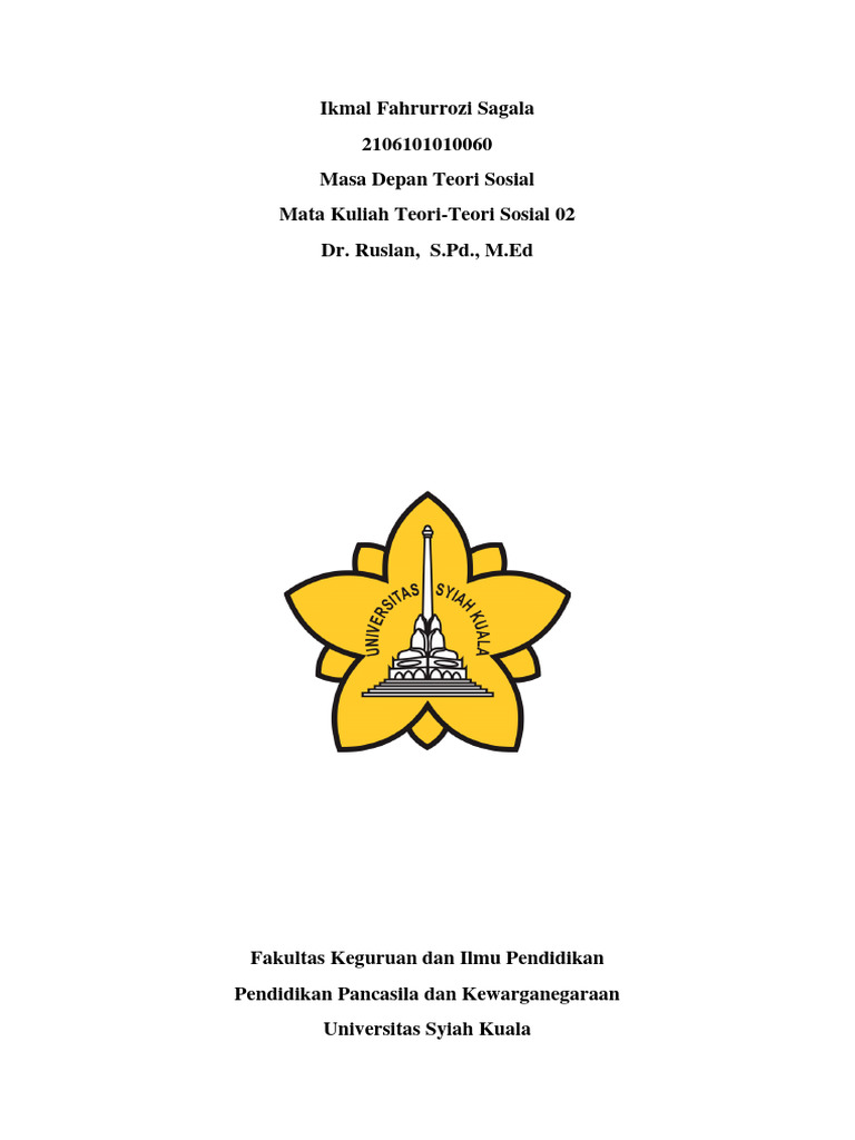 Teori Sosial Masa Depan | PDF | Ilmu Sosial