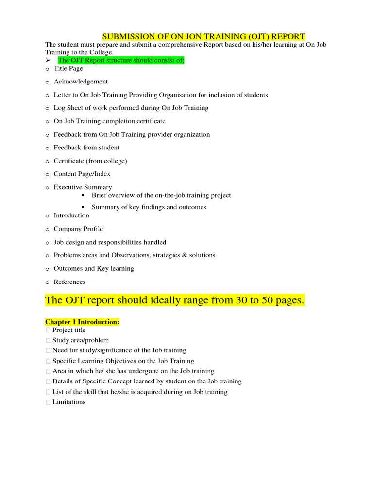 MCom-I-Sem-II ON JOB TRAINING (OJT) | PDF | Vocational Education | Learning