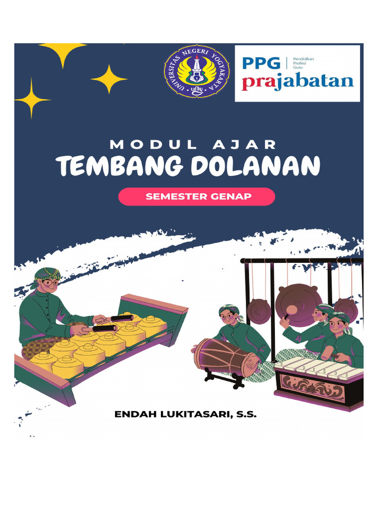 Modul Ajar Tembang Dolanan Kelas 1 SD | PDF