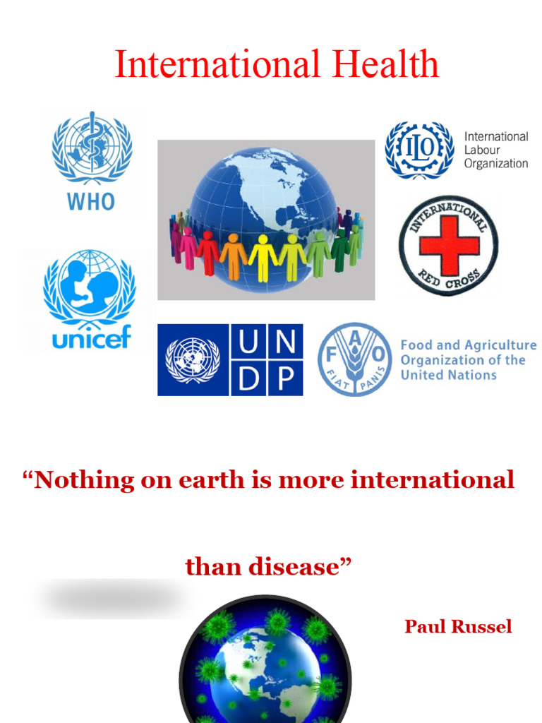 International Health | PDF | World Health Organization | International ...