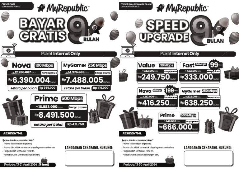 Insertion Brosur April 2024 - Promo Ultah MyRep | PDF