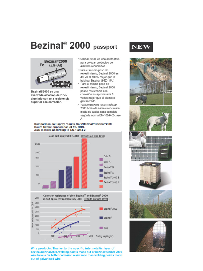 Bezinal2000 ESP - 2010 | PDF | Cable | Materiales de construcción