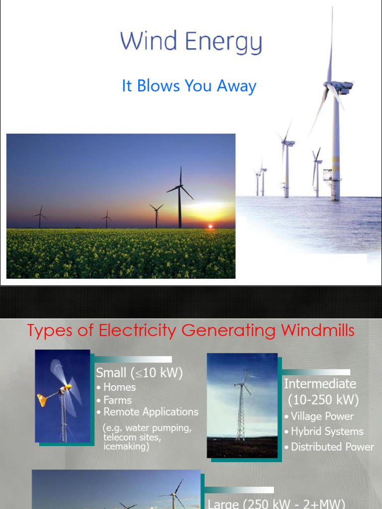 Wind Energy Basics 17098081908633826765e99a3e9806b | PDF | Wind Turbine | Wind Power