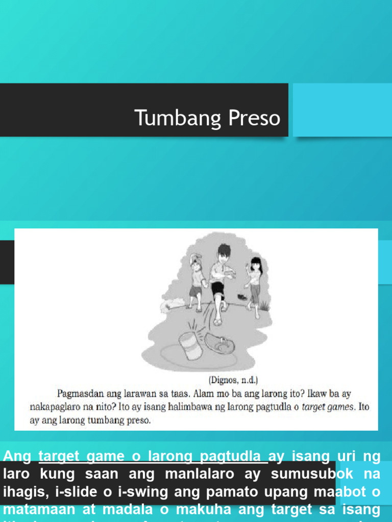 Tumbang Preso | PDF