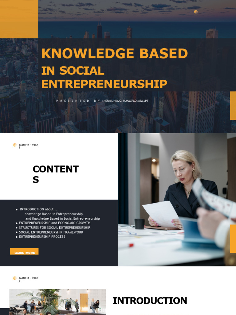 Week 5 Knowledge Based | PDF | Entrepreneurship | Knowledge Economy