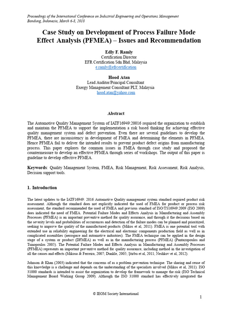 FEMA_Case Study | PDF | Quality Management | Quality Management System