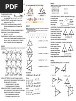 MH-CET MBA Geometry Formulae | PDF | Area | Circle