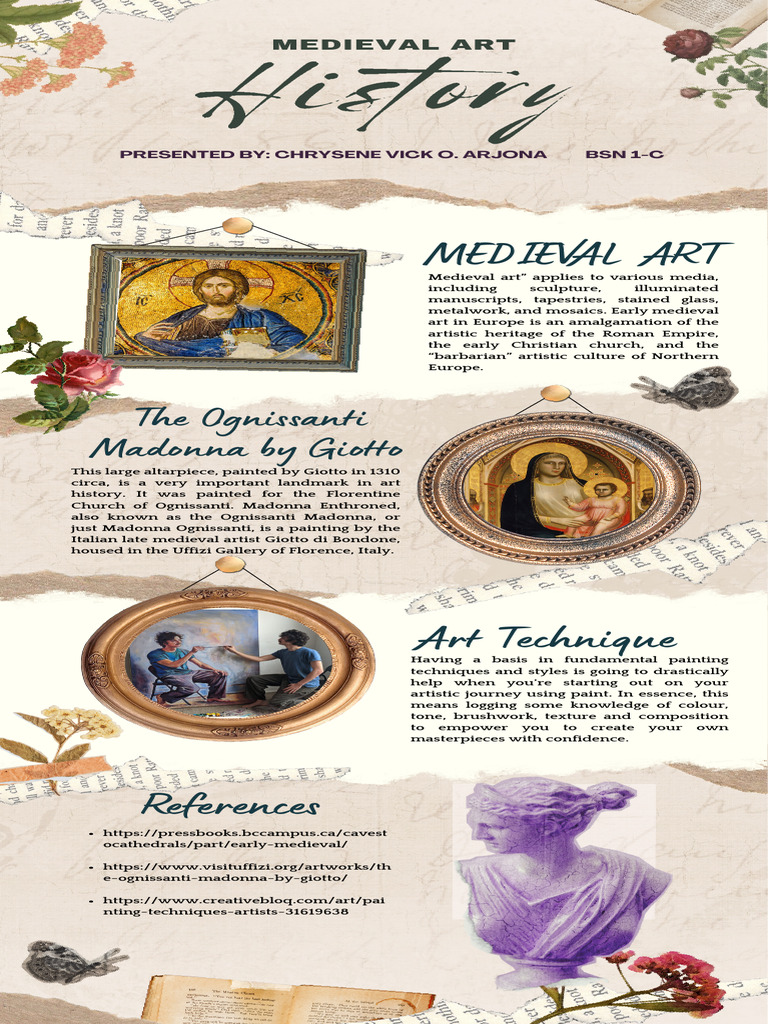 Brown Scrapbook Museum of History Infographic | PDF