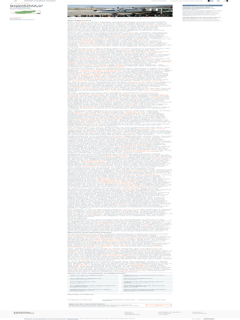 Instability in Afghanistan - Global Conflict Tracker | PDF ...