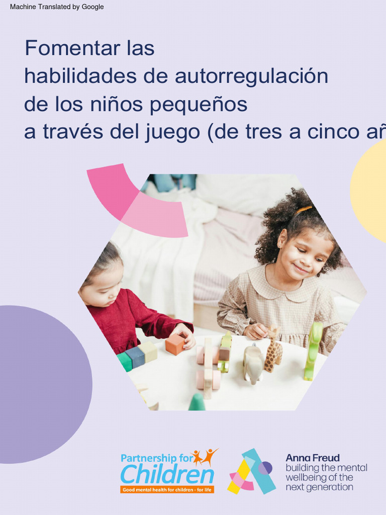 Fomentar Las Habilidades de Autorregulación de Los Niños Pequeños A ...