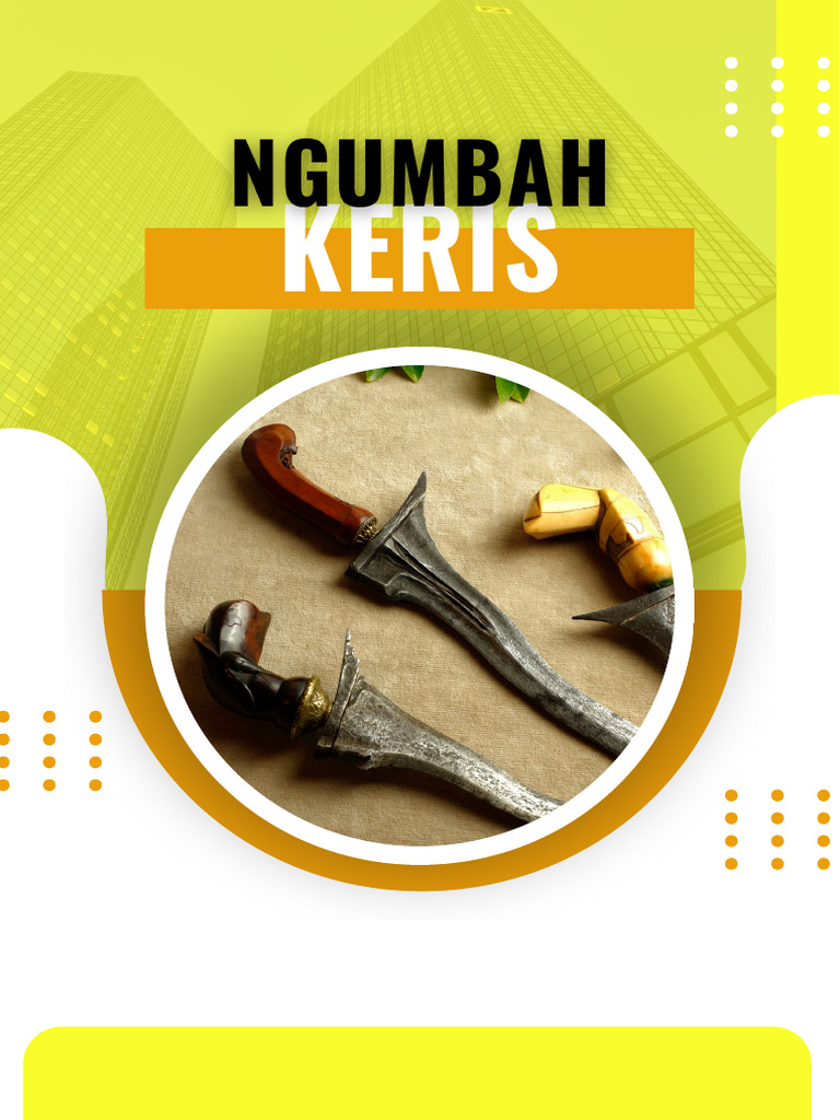 Ngumbah Keris: Preserving Tradition & Economy | PDF | Java | Indonesia
