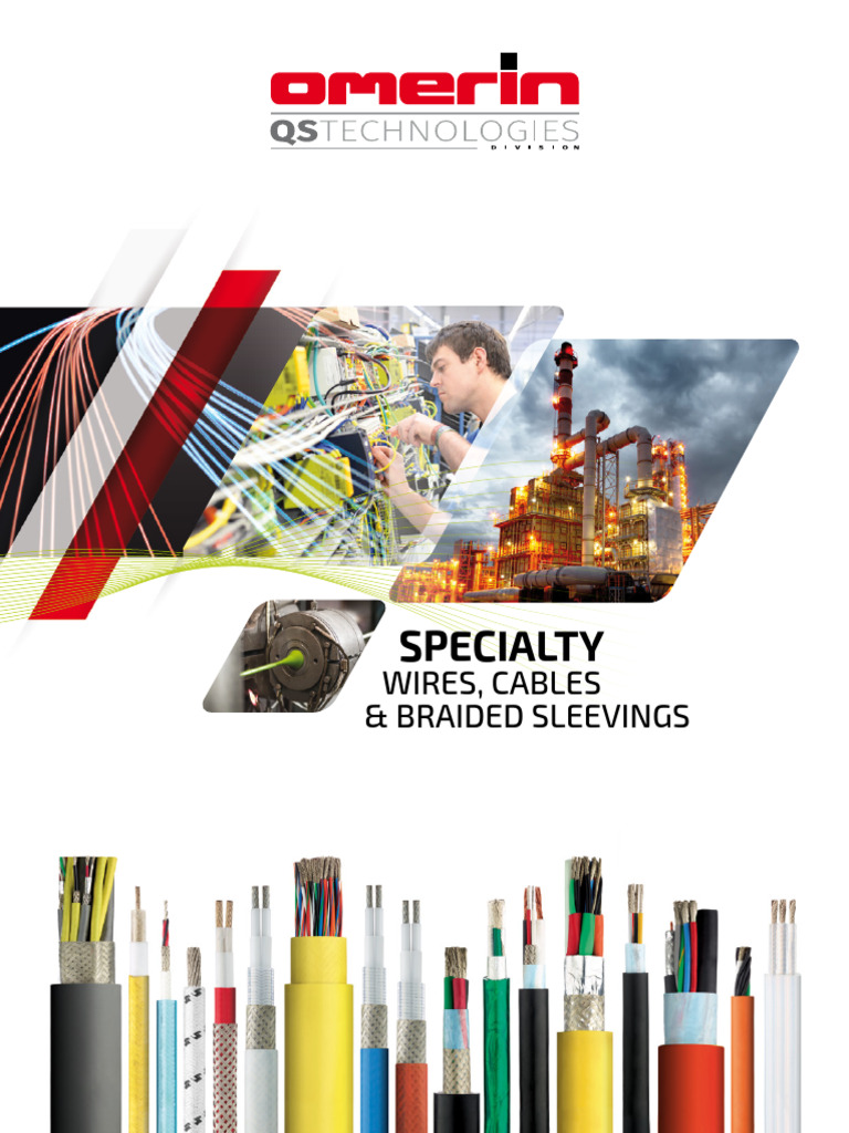 OMERIN USA Specialty Wires Cables and Braided Sleevings 4 | PDF ...