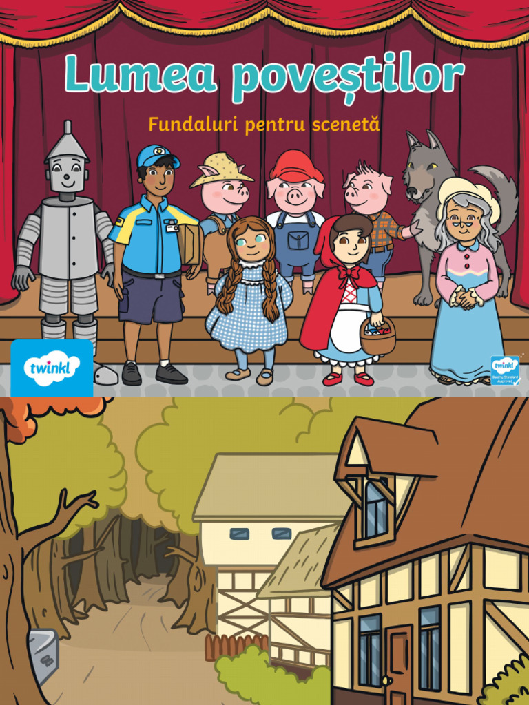 Fundal Pentru Sceneta - Lumea Povestilor | PDF