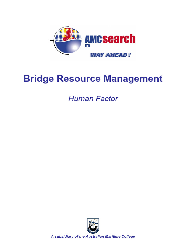 Bridge Resource Management Insights | PDF | Risk | Risk Management