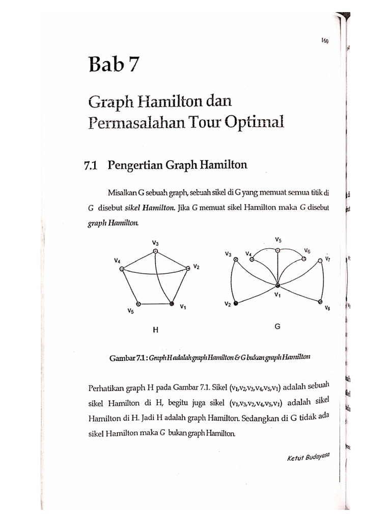 Bab7 Graph Hamilton Ketut | PDF