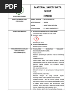 MSDS - Methylene - Blue - (C16h18cin3s) | PDF | Kesehatan Holistik