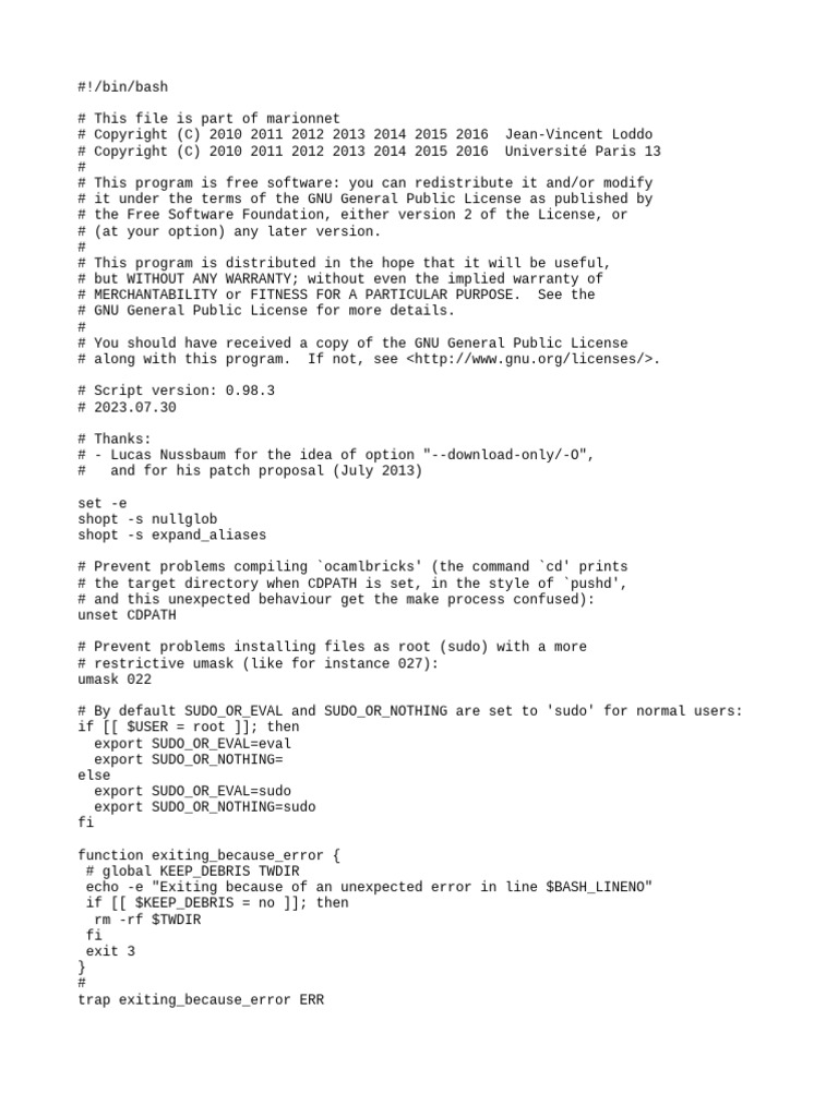 Marionnet From Scratch | PDF | Gnu | Free Software