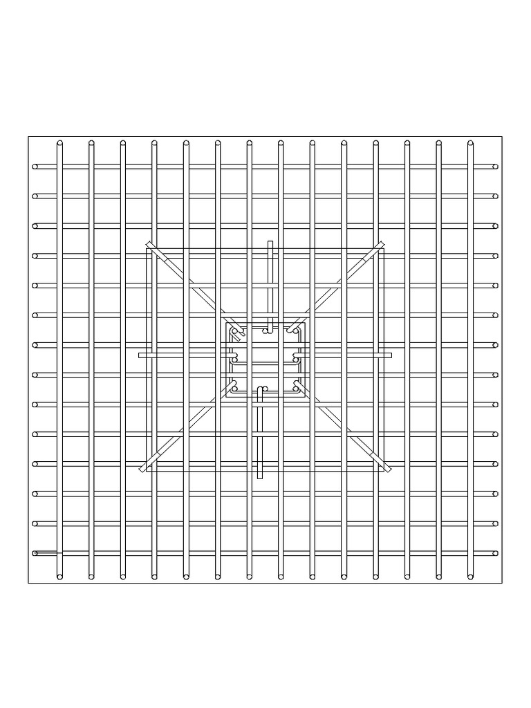 Flat Slab Model - Plan | PDF