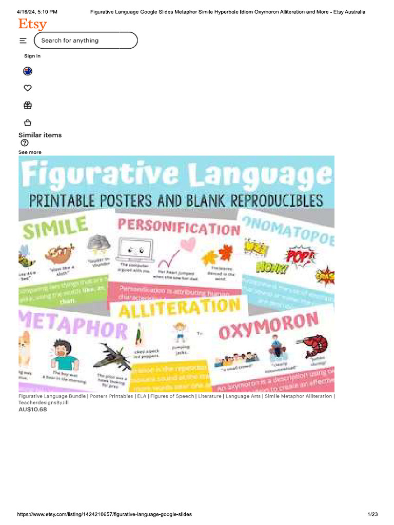 figuative language | PDF