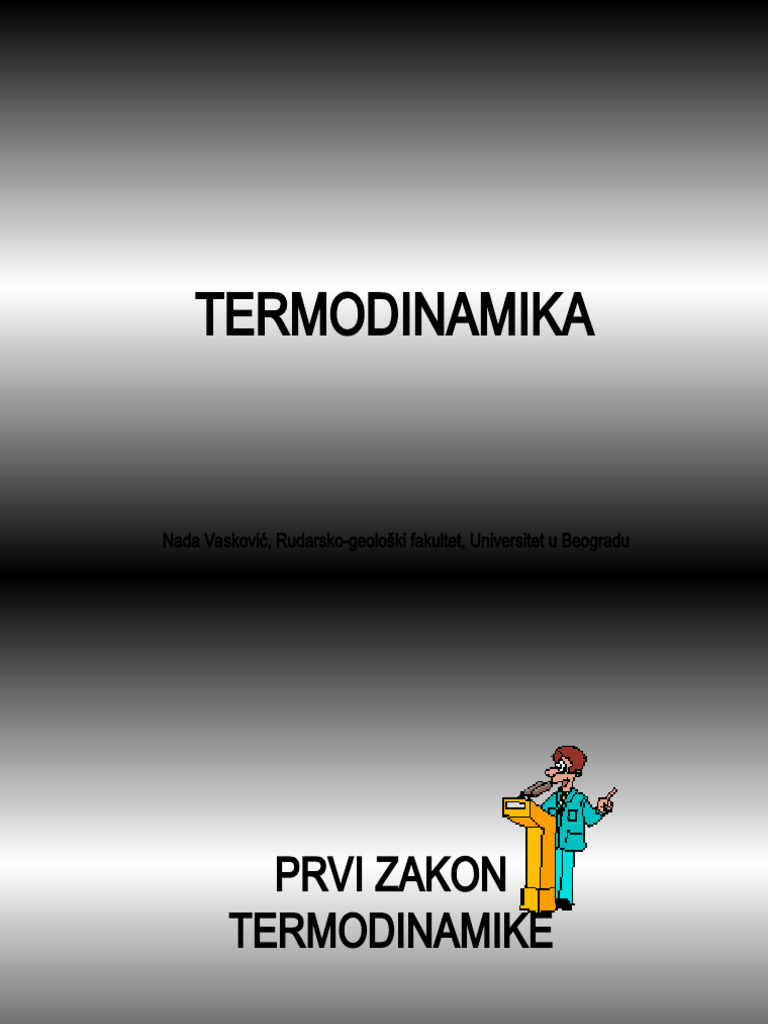 Entalpija, entropija i dr. | PDF