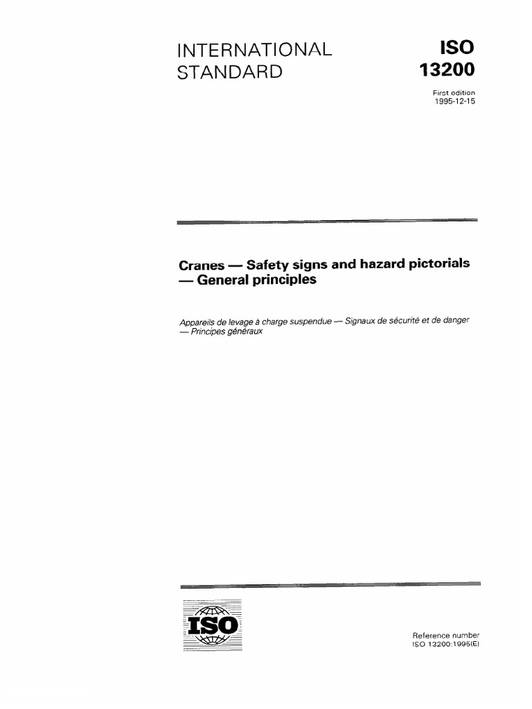 Iso 13200-1995 | PDF | International Organization For Standardization ...