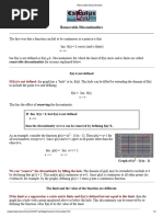 Basic Calculus Lesson 4.1 Different Types of Discontinuities | PDF | Continuous Function ...