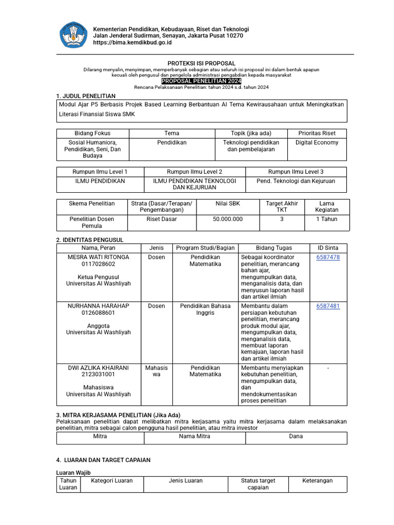 Modul Ajar P5 Berbasis Projek Based Learning Berbantuan AI Tema ...