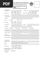 Hotel C Form for Foreign Visitors | PDF