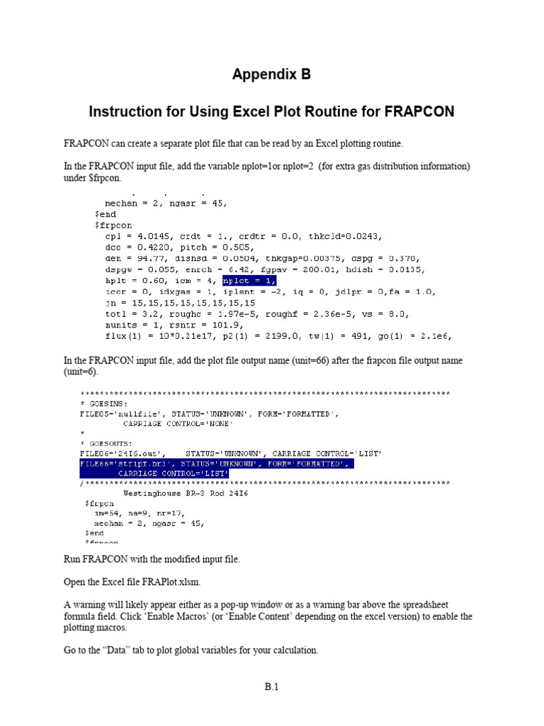 Plotter Instructions | PDF | Computer File | Microsoft Excel