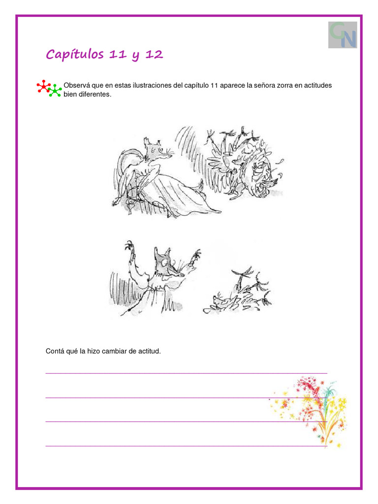 Capítulos 11 y 12 El Superzorro GN | PDF