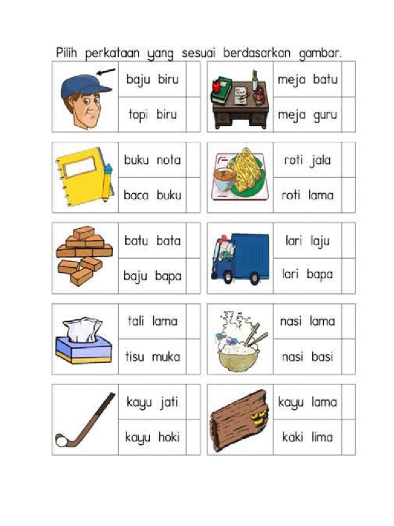 materi melengkapi kata | PDF