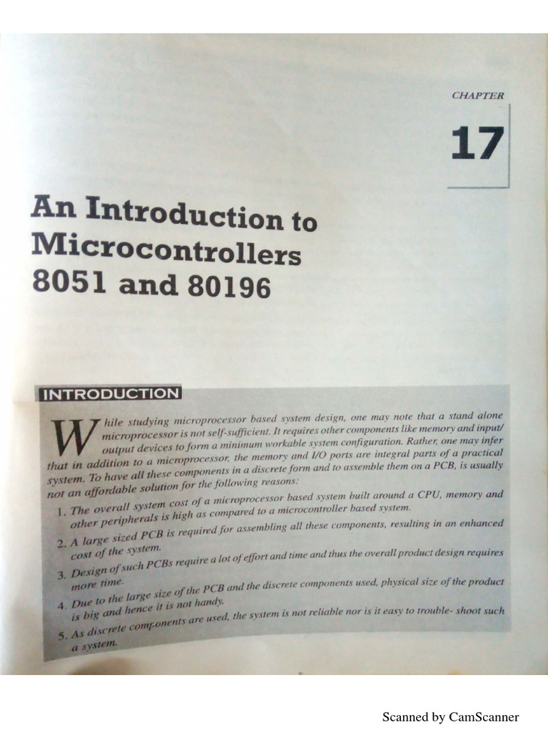 8051 Unit Vi | PDF | Computer Memory | Read Only Memory