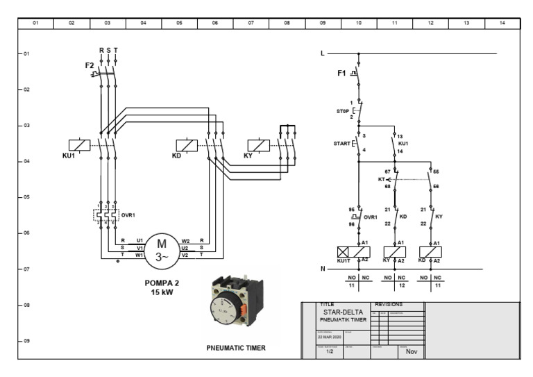 Industrial Timer Wiring Guide | PDF