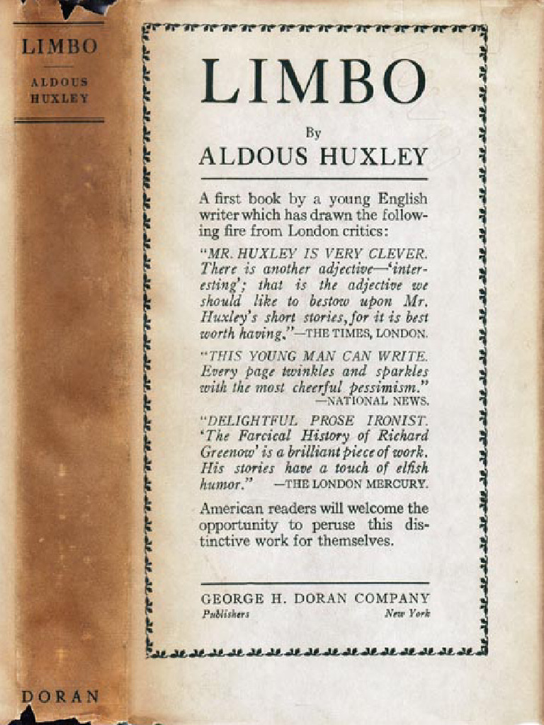 You Shall Know The Truth Aldous Huxley Limbo Luke Belmar Data | PDF