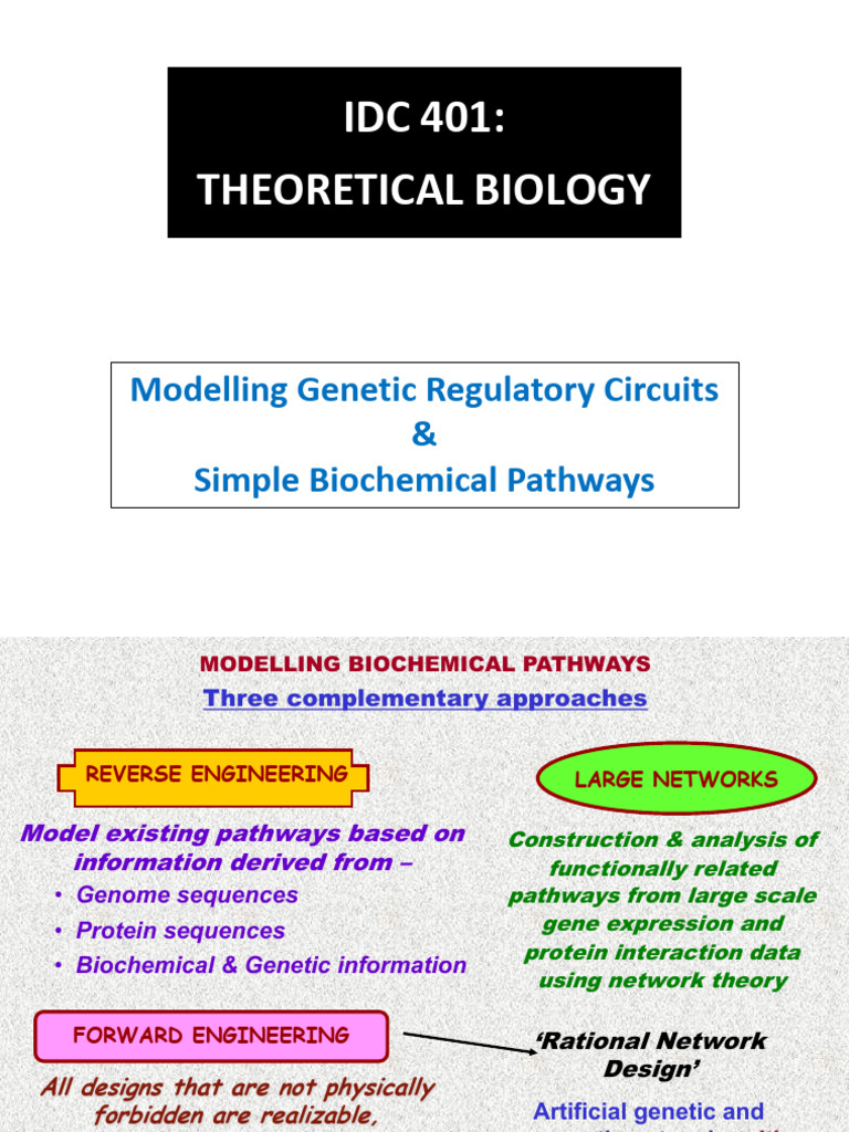 1 Pathways2 Genecircuits | PDF | Logic Gate | Life Sciences